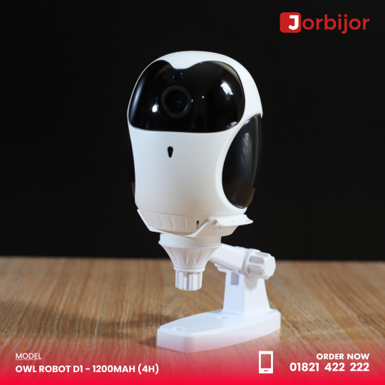 V380 CC Camera OWL ROBOT D1 -1200 MAH (4H) Camera Price In Bangladesh.